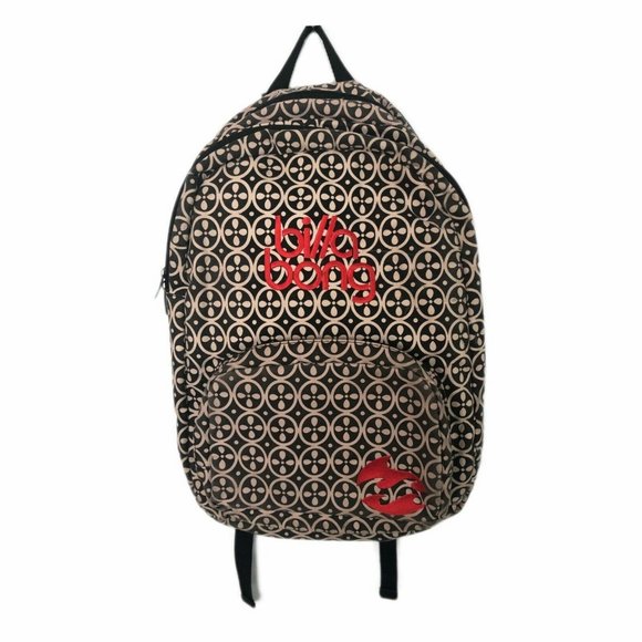 Billabong | Bags | Billabong Large School Backpack Travel Black Gray ...
